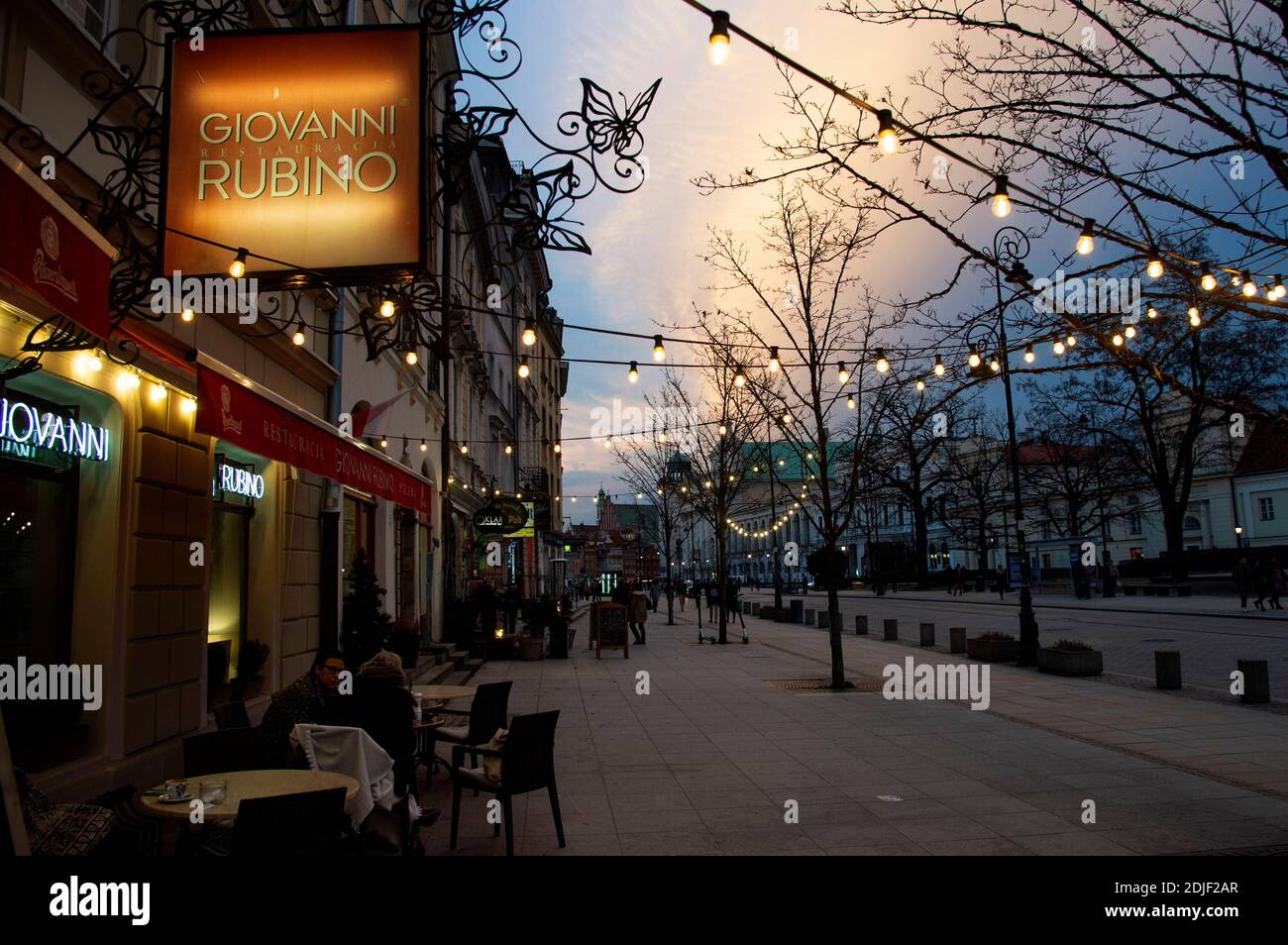 Italian Restaurant, Giovanni Rubino, Warsaw, Poland, (Photo by Casey B ...