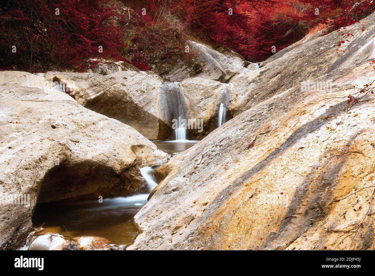 impressive moutain stream in Apuseni mountains, la Gavane Stock Photo ...