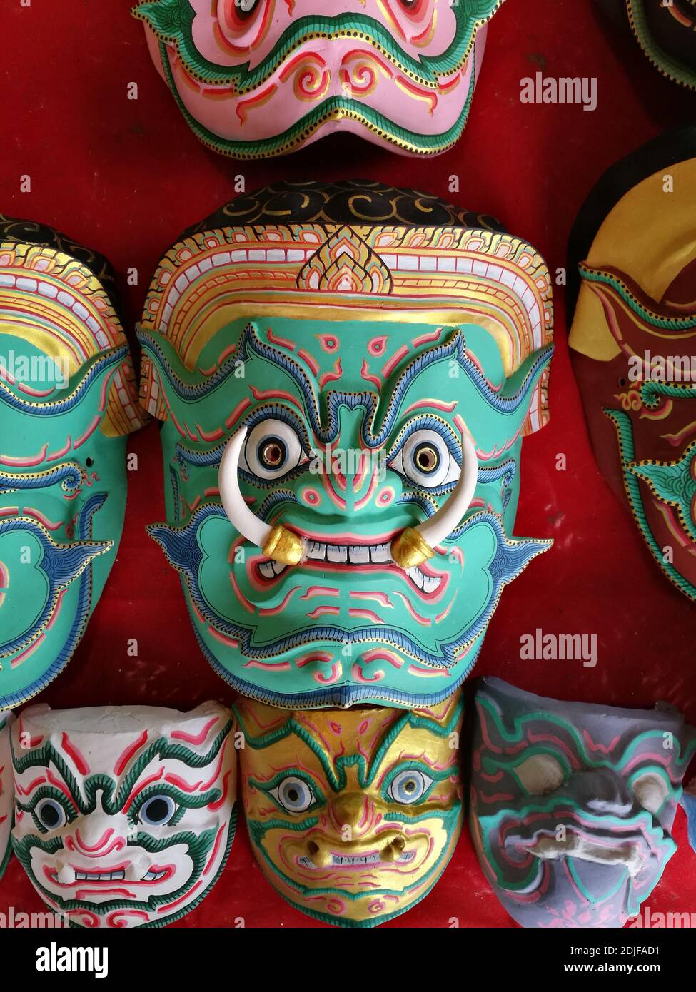 Demon masks hi-res stock photography and images - Alamy