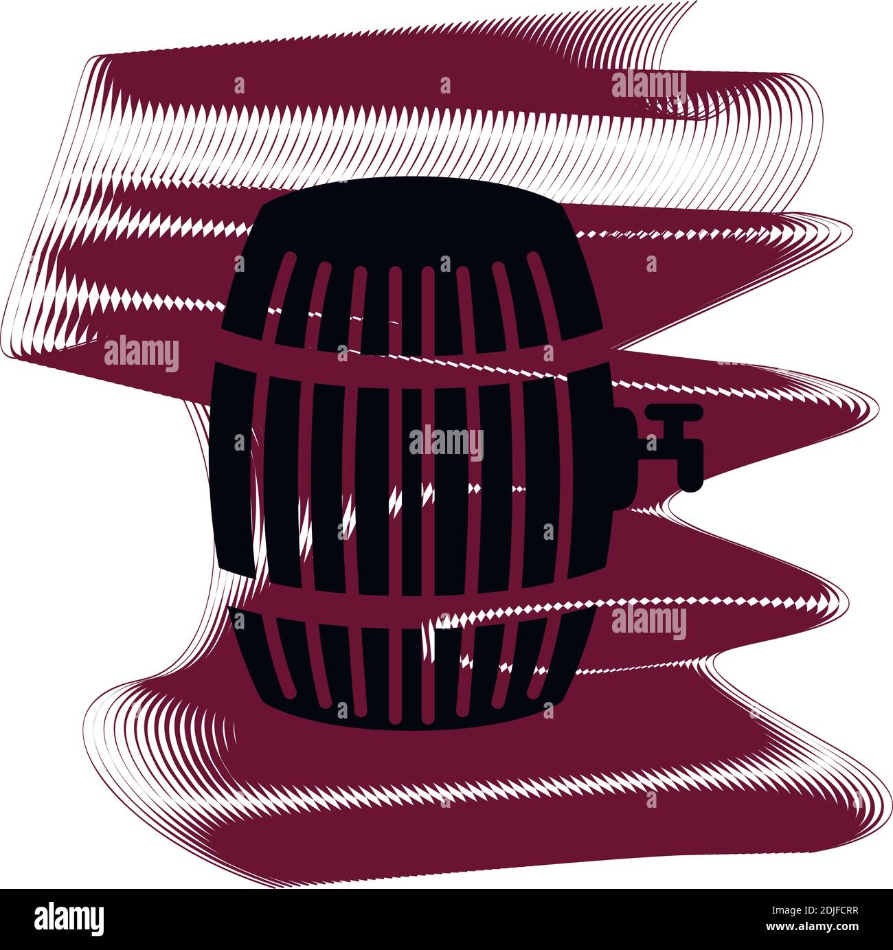 Icon vat container Stock Vector Images - Alamy