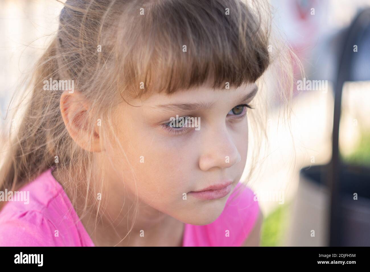 Close up portrait eight years hi-res stock photography and images - Alamy