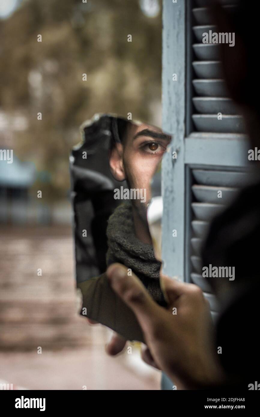 Young men with handcuffs hi-res stock photography and images - Alamy