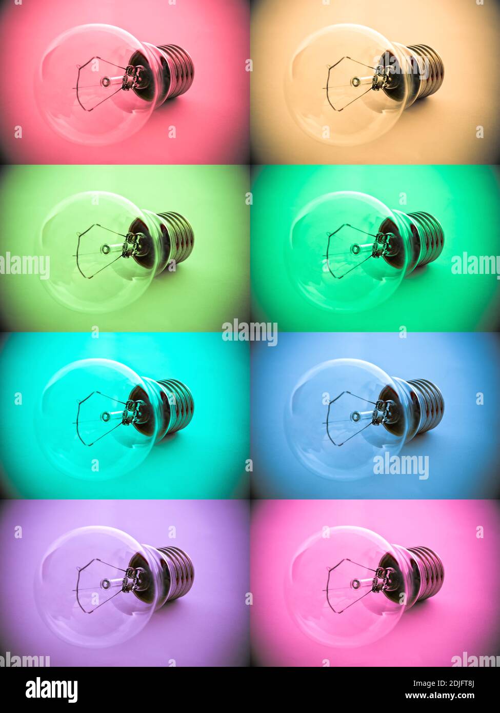 A lot of light colors hi-res stock photography and images - Alamy