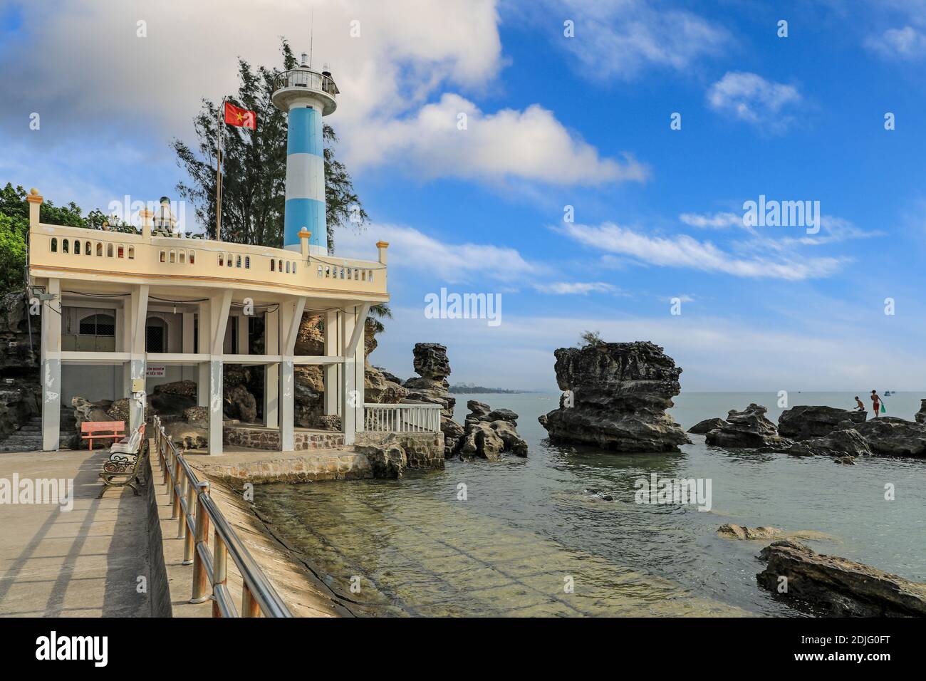Dinh Cau lighthouse, Phu Quoc, Vietnam, Asia Stock Photo - Alamy