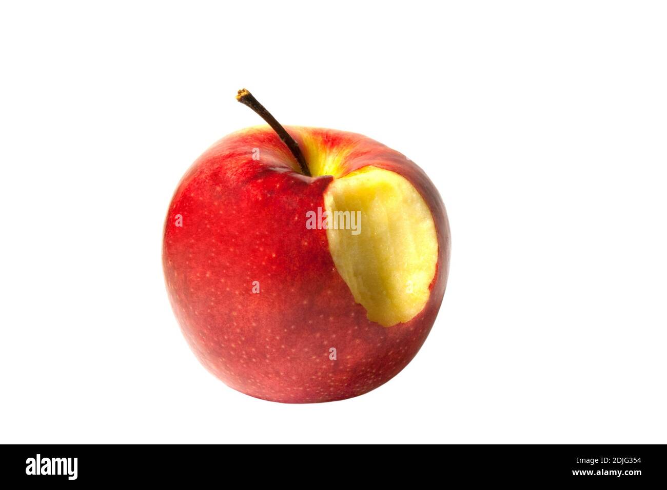 Biting apple Cut Out Stock Images & Pictures - Alamy