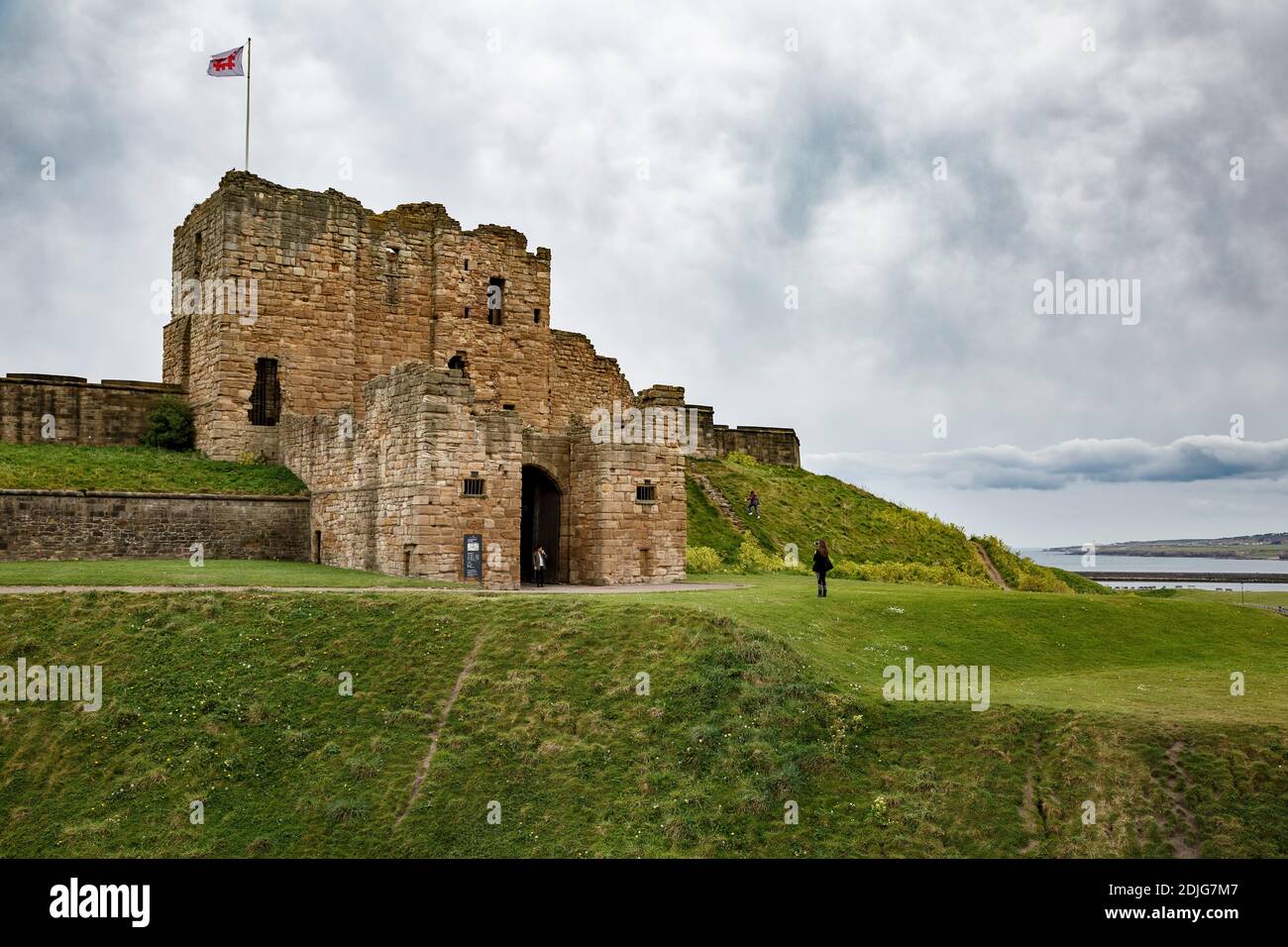 Tynemouth Priory and Castle, Tynemouth, Tyne and Wear, England, United ...