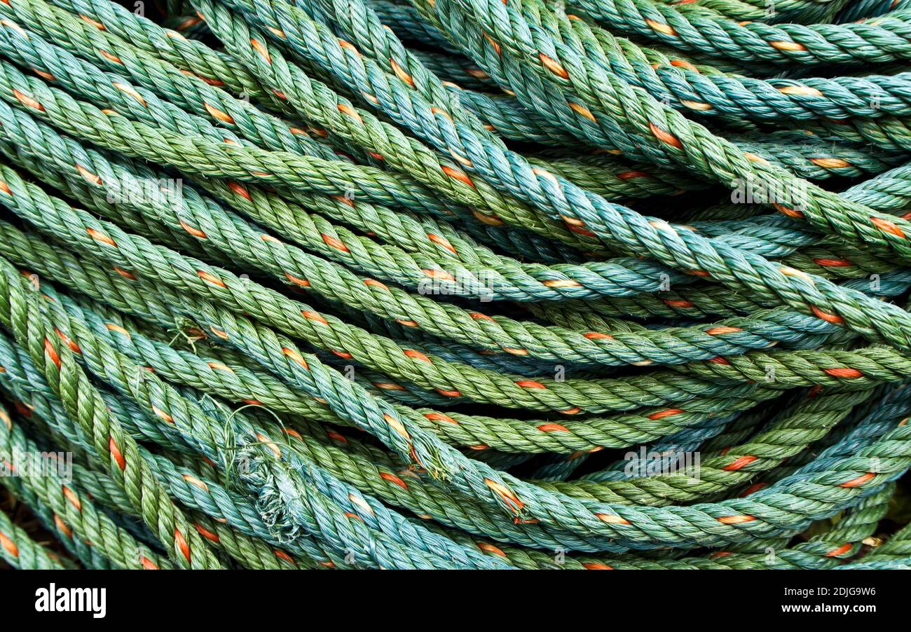 Curled ropes hi-res stock photography and images - Alamy
