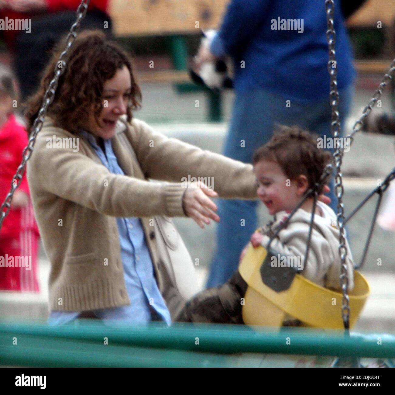 Exclusive!! Sara Gilbert, her girlfriend Allison Adler and their son ...