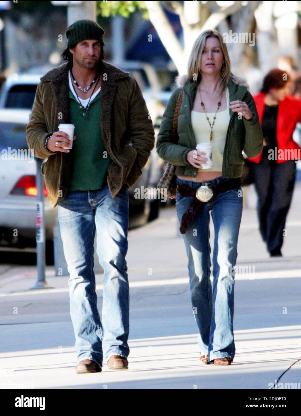 Niklas Soderblom and his girlfriend get cozy over a cup of coffee and ...