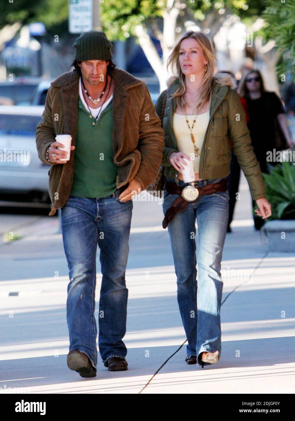 Niklas Soderblom and his girlfriend get cozy over a cup of coffee and ...