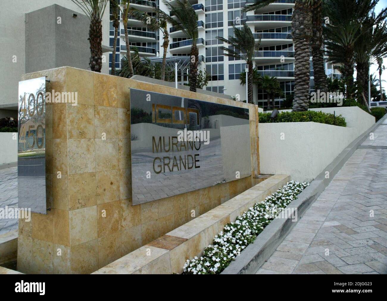 Current Miami Beach rented home of Boris Becker, 1/15/06 Stock Photo ...