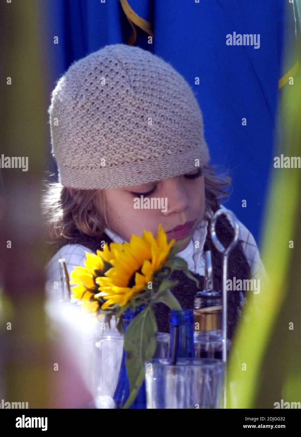 Barbara Becker with sons Noah, Elais and friends spend an afternoon on ...