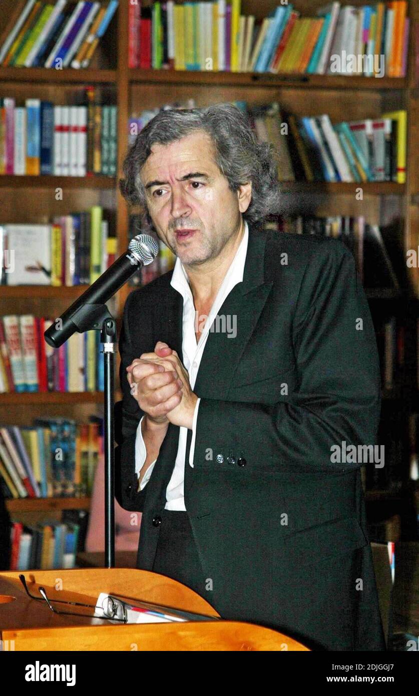 Exclusive!! Celebrated philosopher and journalist Bernard-Henri Levy ...