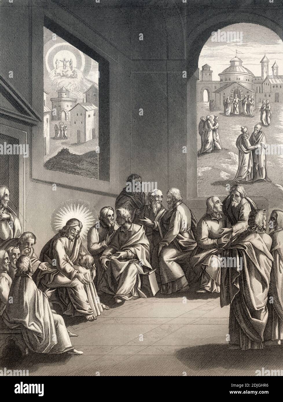 Jesus teaches the disciples about humilty and fraternal correction ...