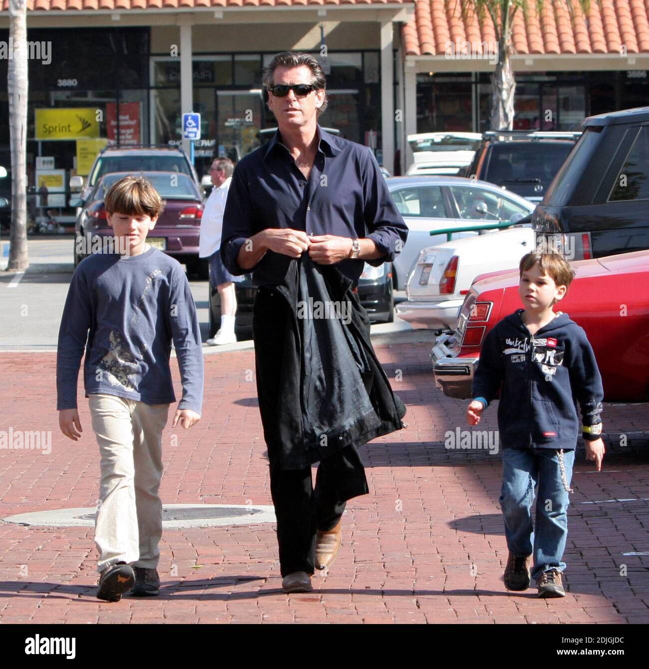 Pierce Brosnan is back to being a smooth operator. The now clean shaven ...
