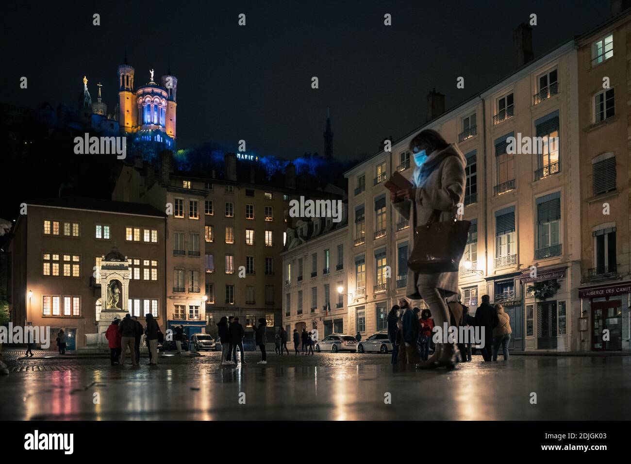 Lyon festival of lights hi-res stock photography and images - Alamy