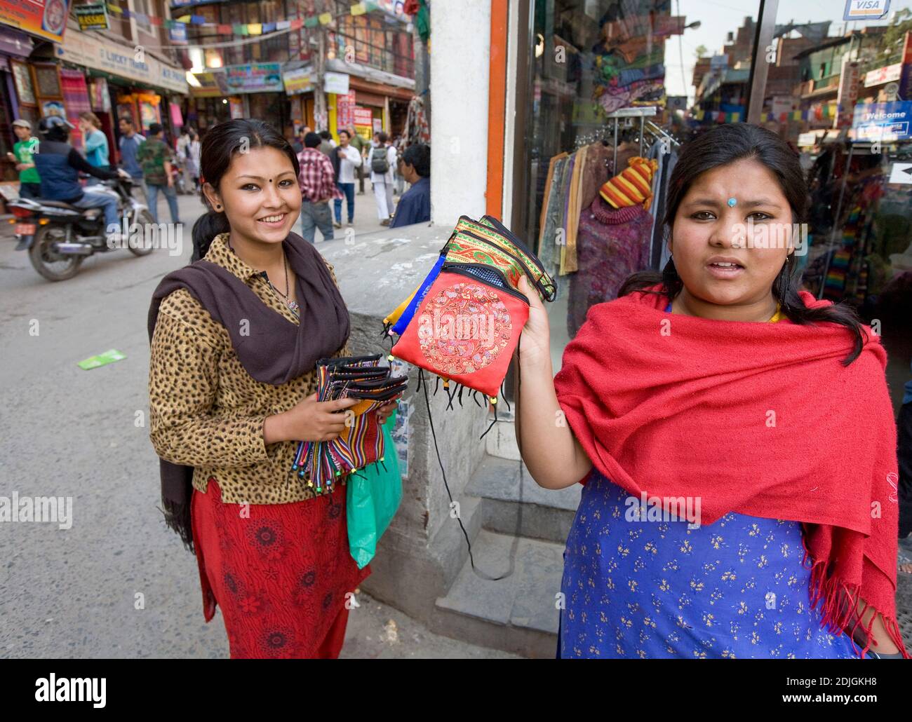 Nepal girls hi-res stock photography and images - Alamy