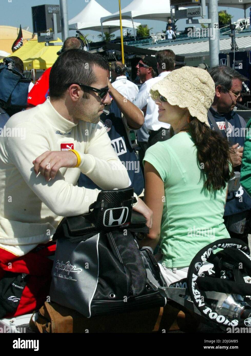 Ashley Judd joins Scottish racing driver husband Dario Franchitti at ...