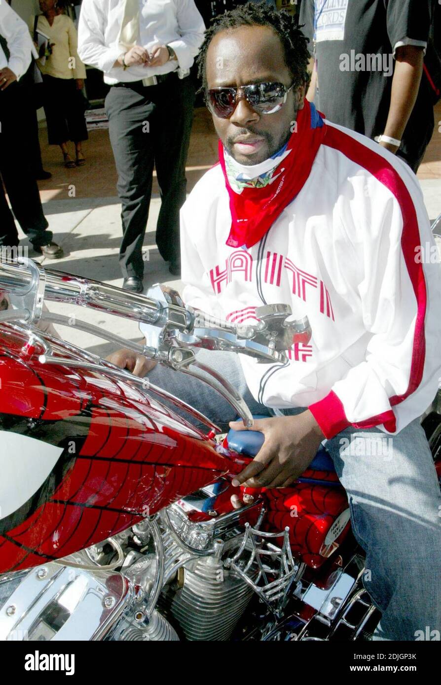 Wyclef Jean Tron Motorcycle