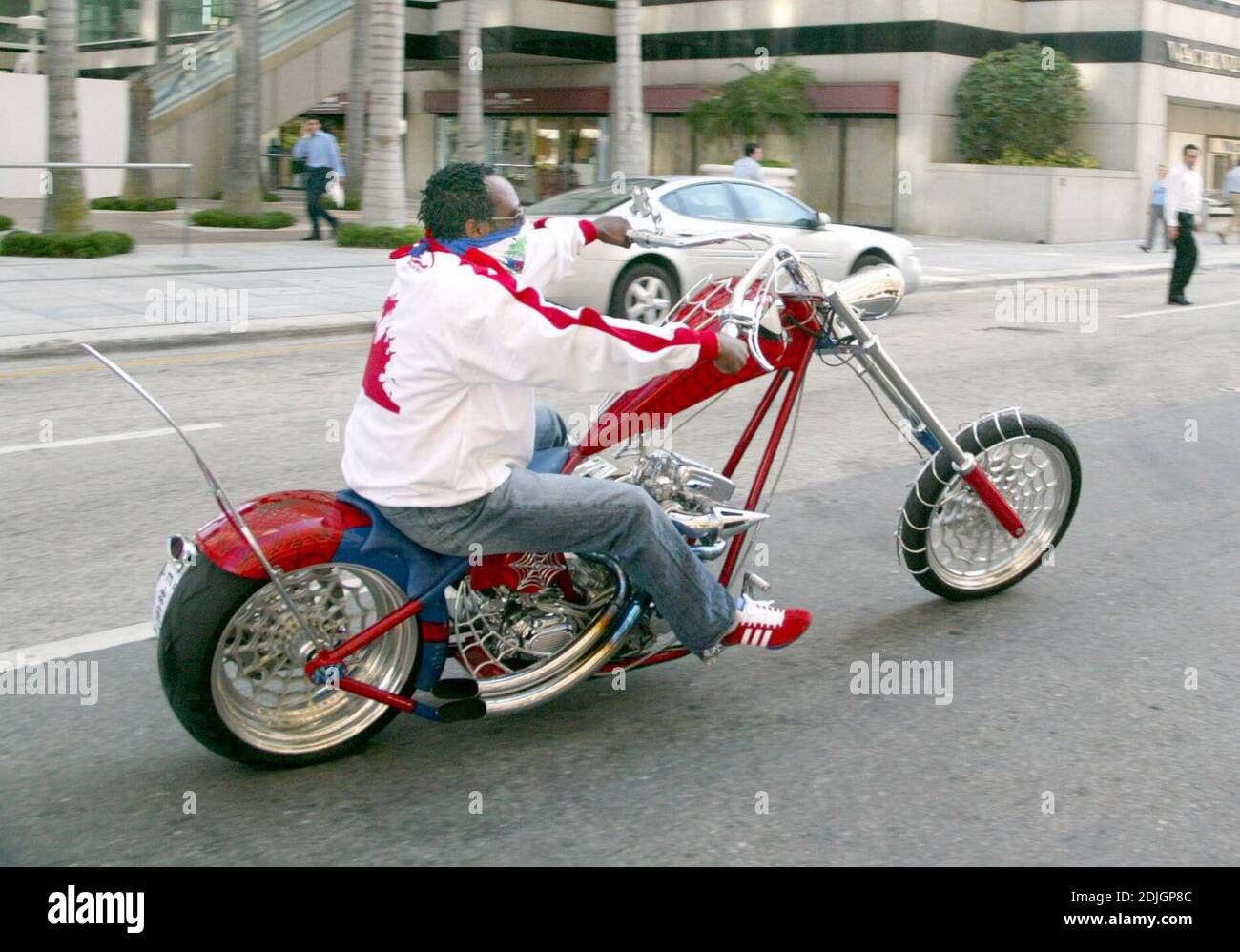 Wyclef jean spiderman motorcycle hi-res stock photography and images ...