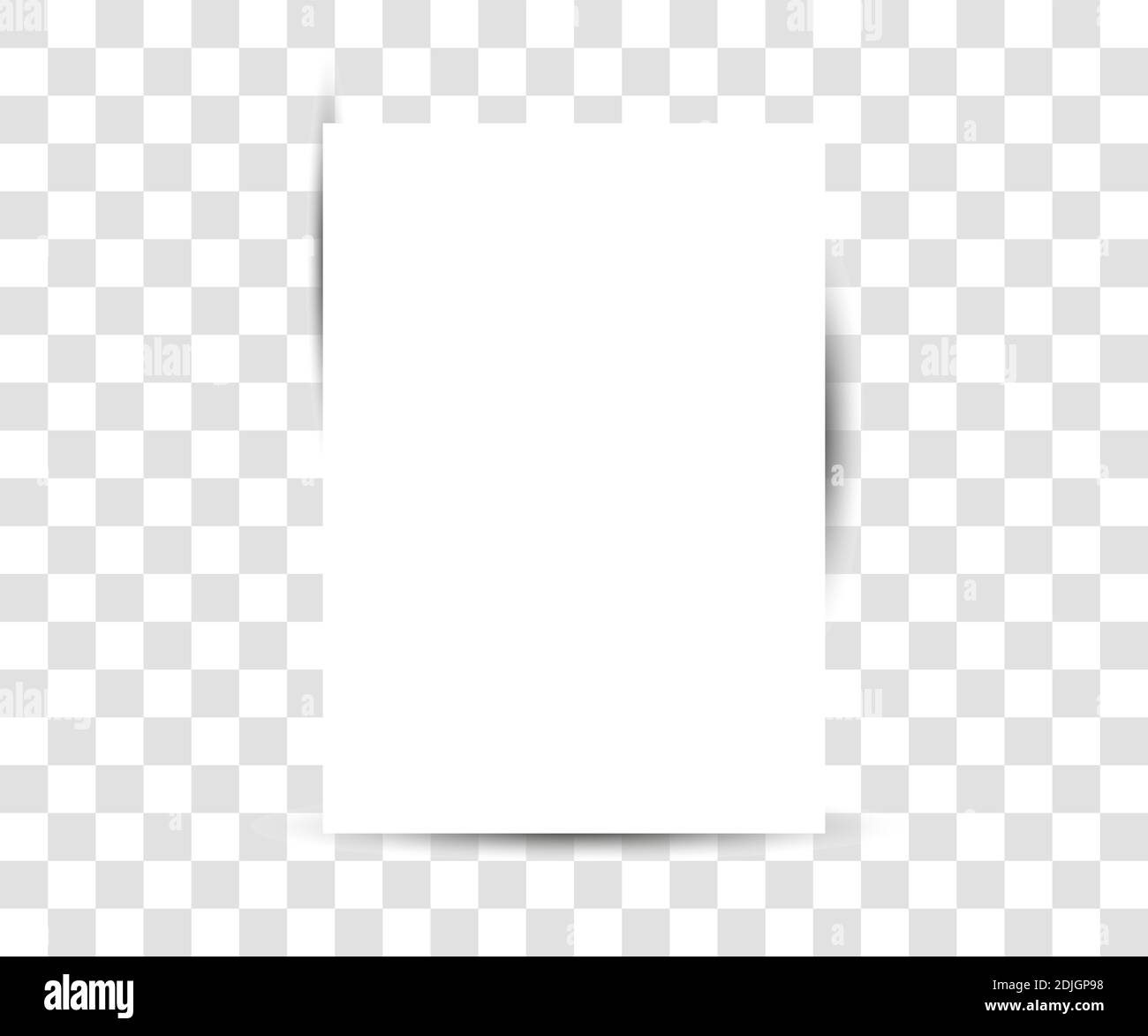 Paper sheet on transparent background Stock Vector Image & Art - Alamy