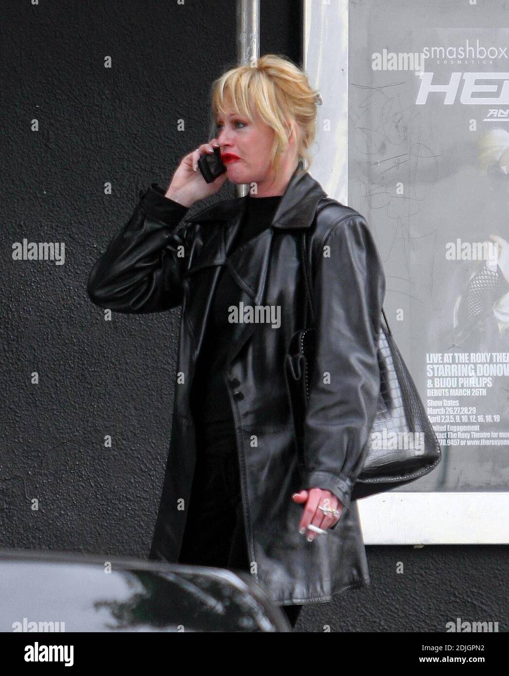 Exclusive!! Melanie Griffith appeared to be visibly upset as she ...