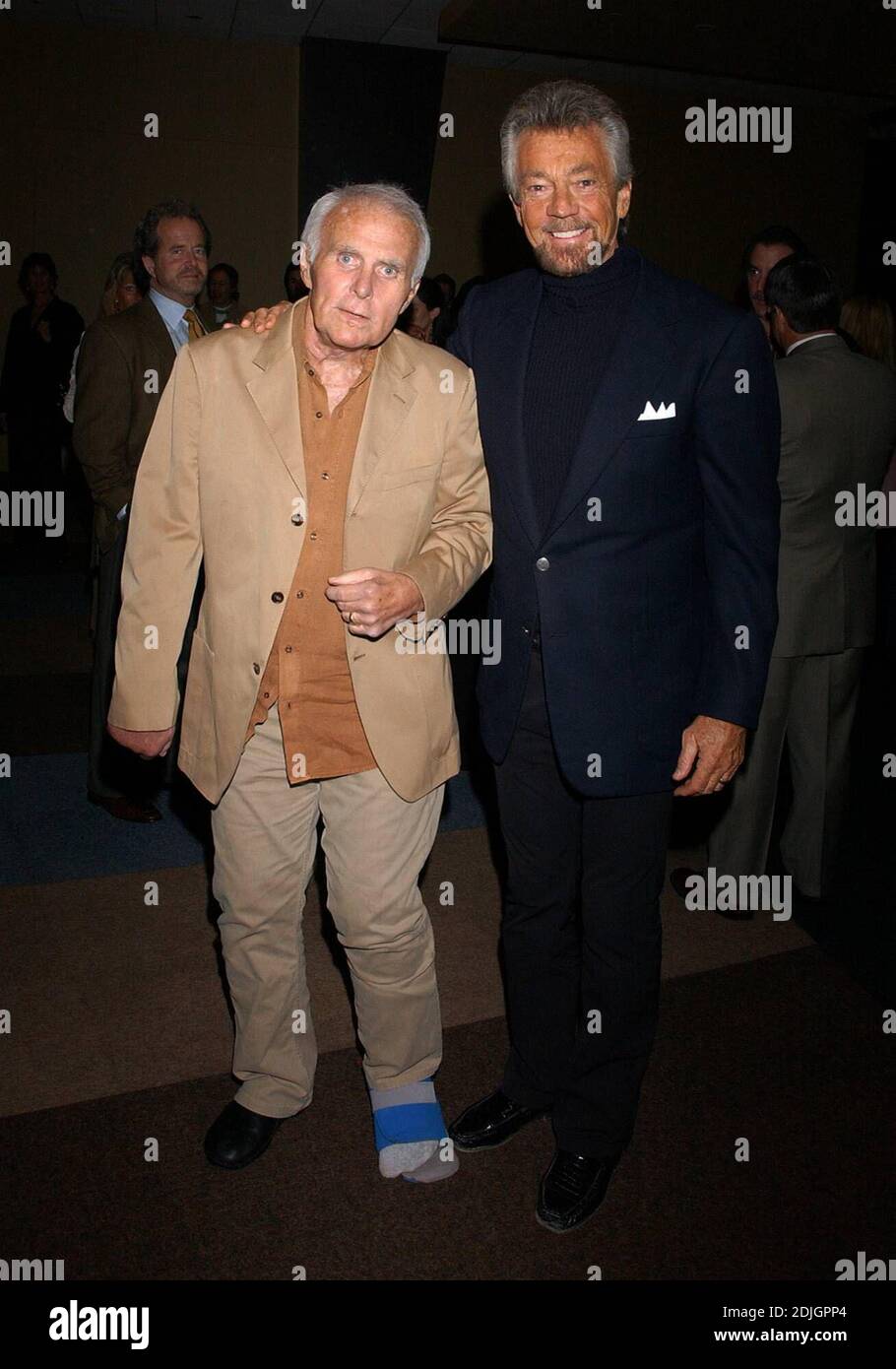 Actor Robert Conrad and Stephen J. Cannell attend an Evening with ...