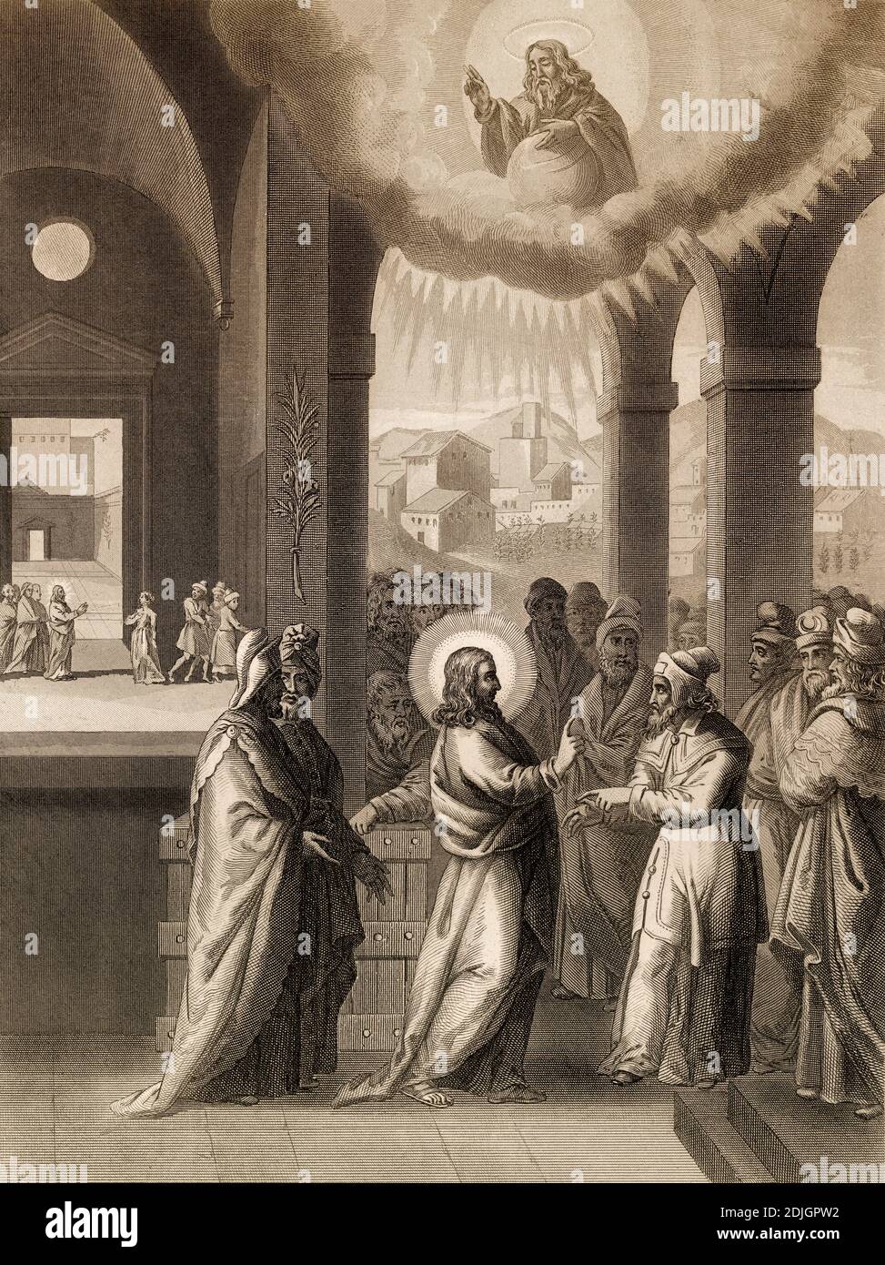 Jesus teaching hi-res stock photography and images - Alamy