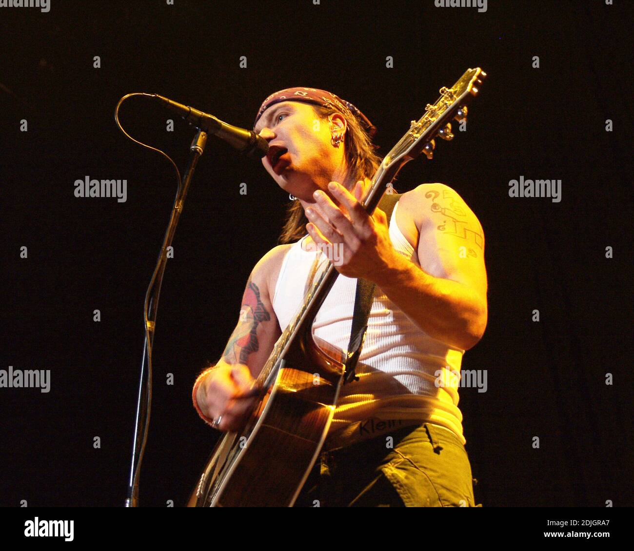 Johnny Rzeznik Of The Goo Goo Dolls High Resolution Stock Photography ...