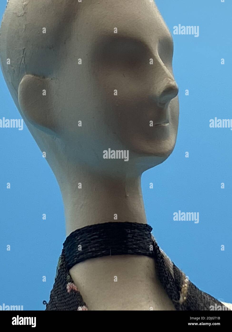 A blue face and neck hi-res stock photography and images - Alamy