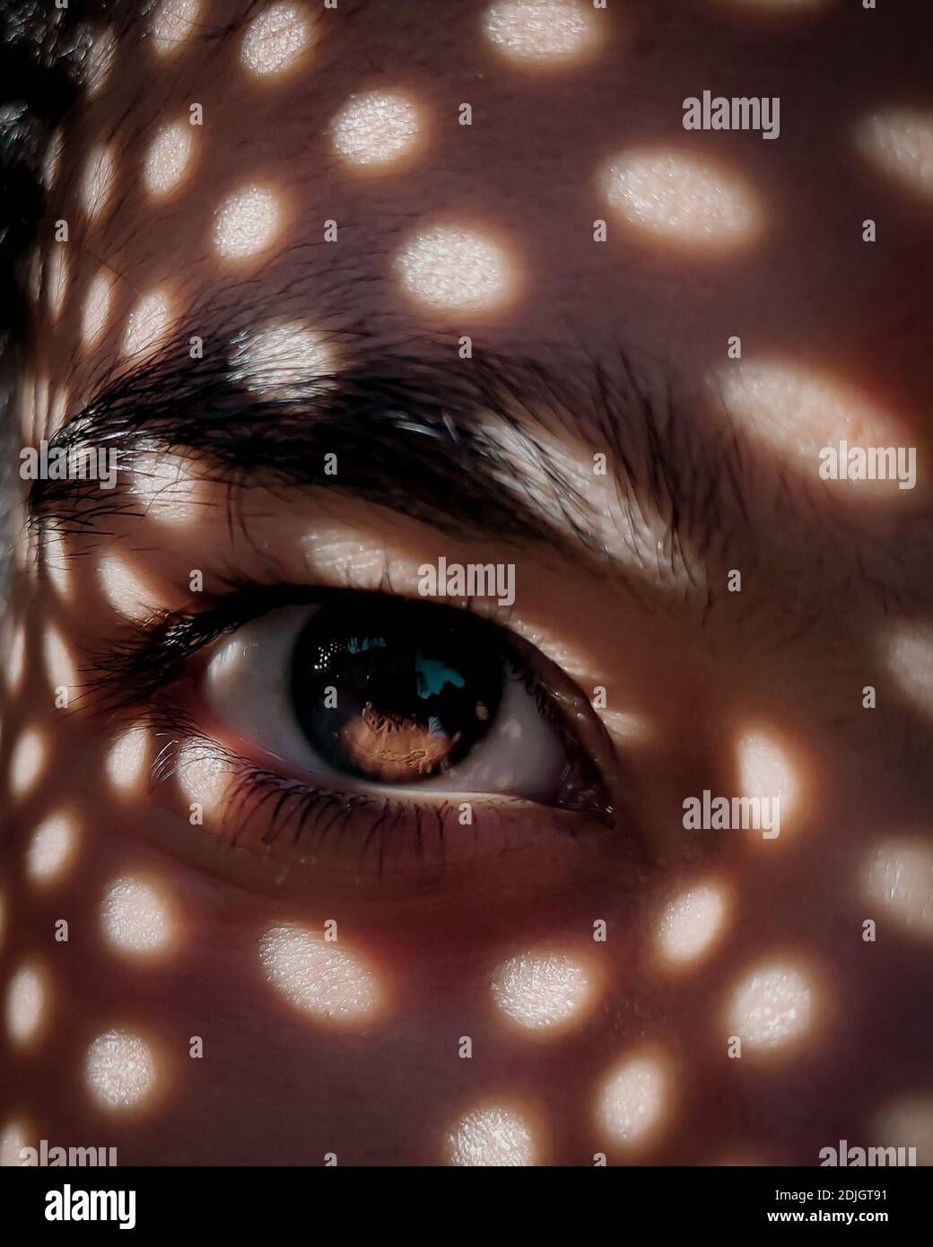 Falling eyelid hi-res stock photography and images - Alamy