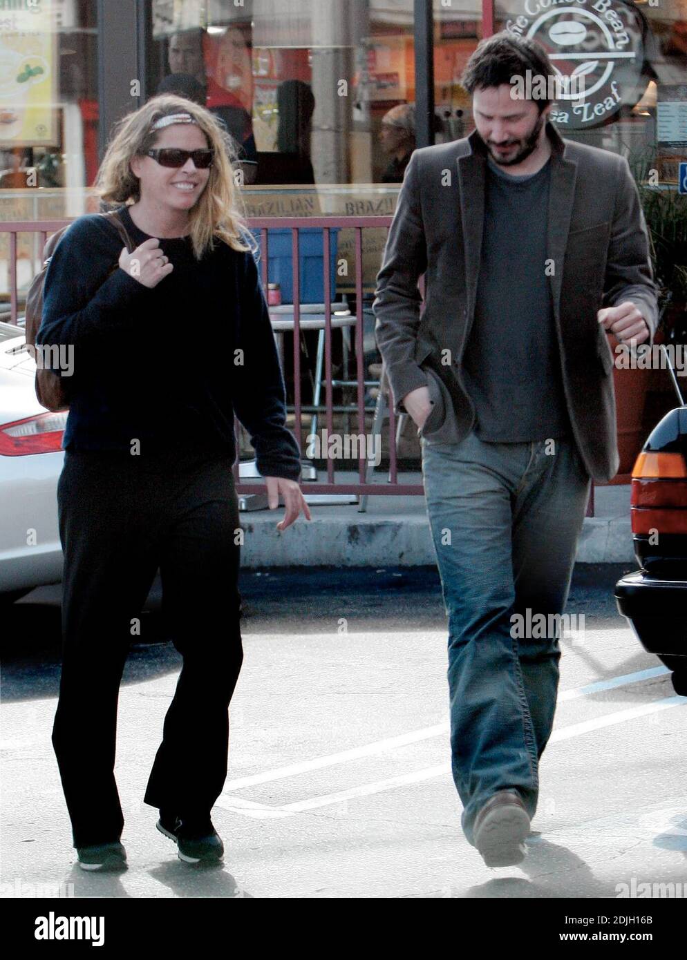 Exclusive!! Keanu Reeves and a female friend enjoy a sunday afternoon ...