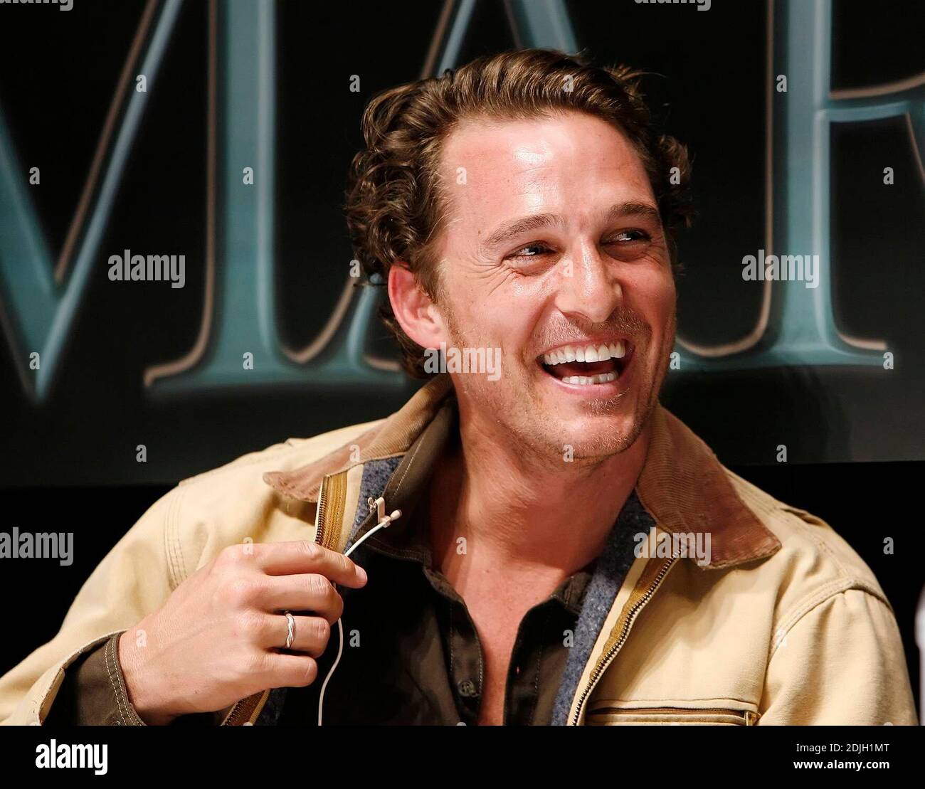 Matthew McConaughey during a news conference on Saturday, April 1, 2006 ...