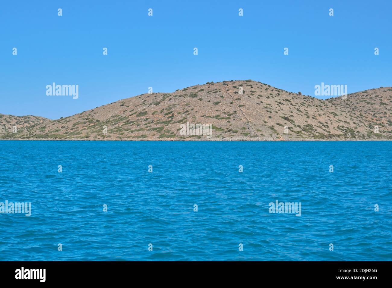 Seascape, azure waters of the Mediterranean islands Stock Photo - Alamy