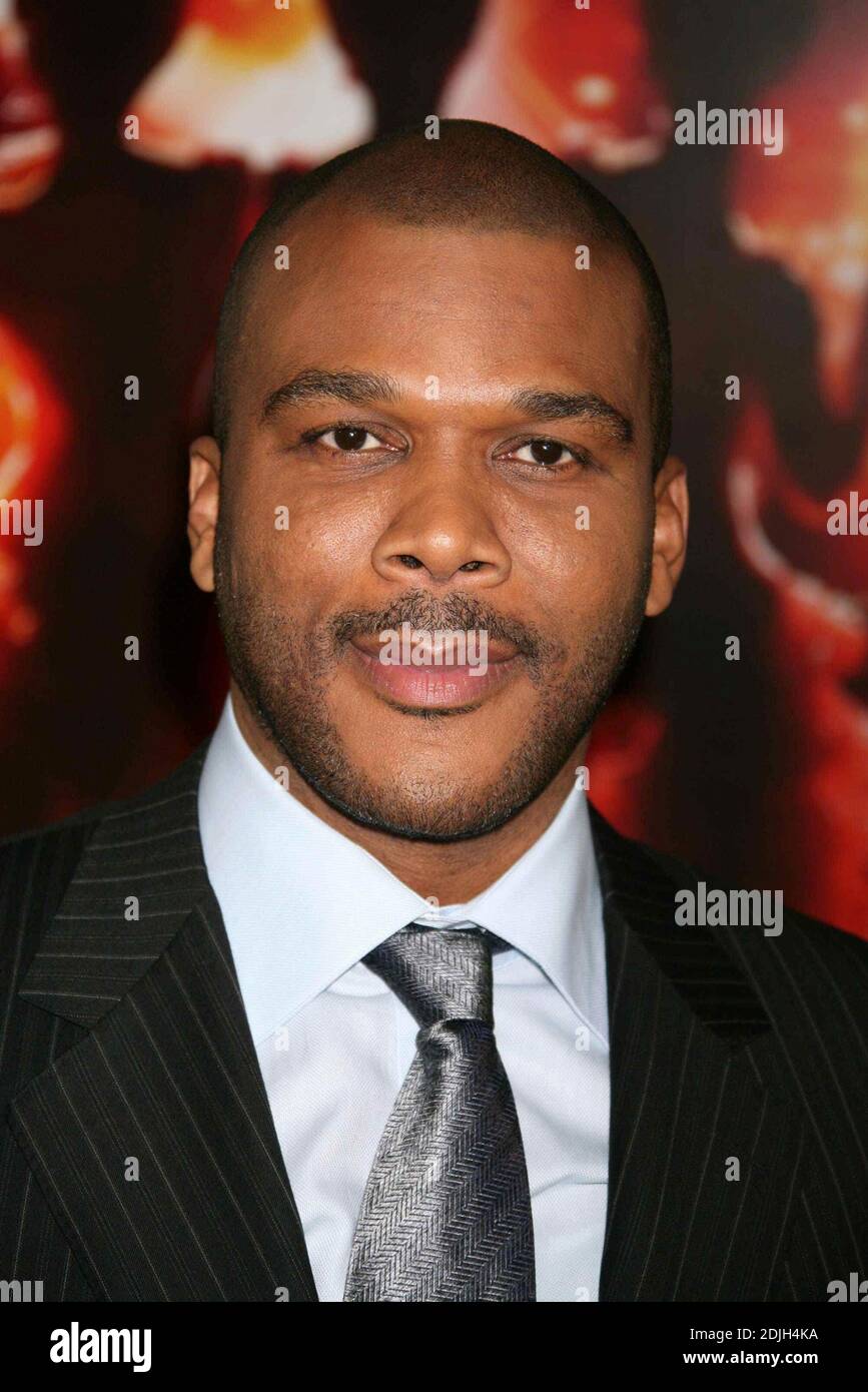 Tyler Perry attends the premiere of "Dreamgirls" at the Ziegfeld ...