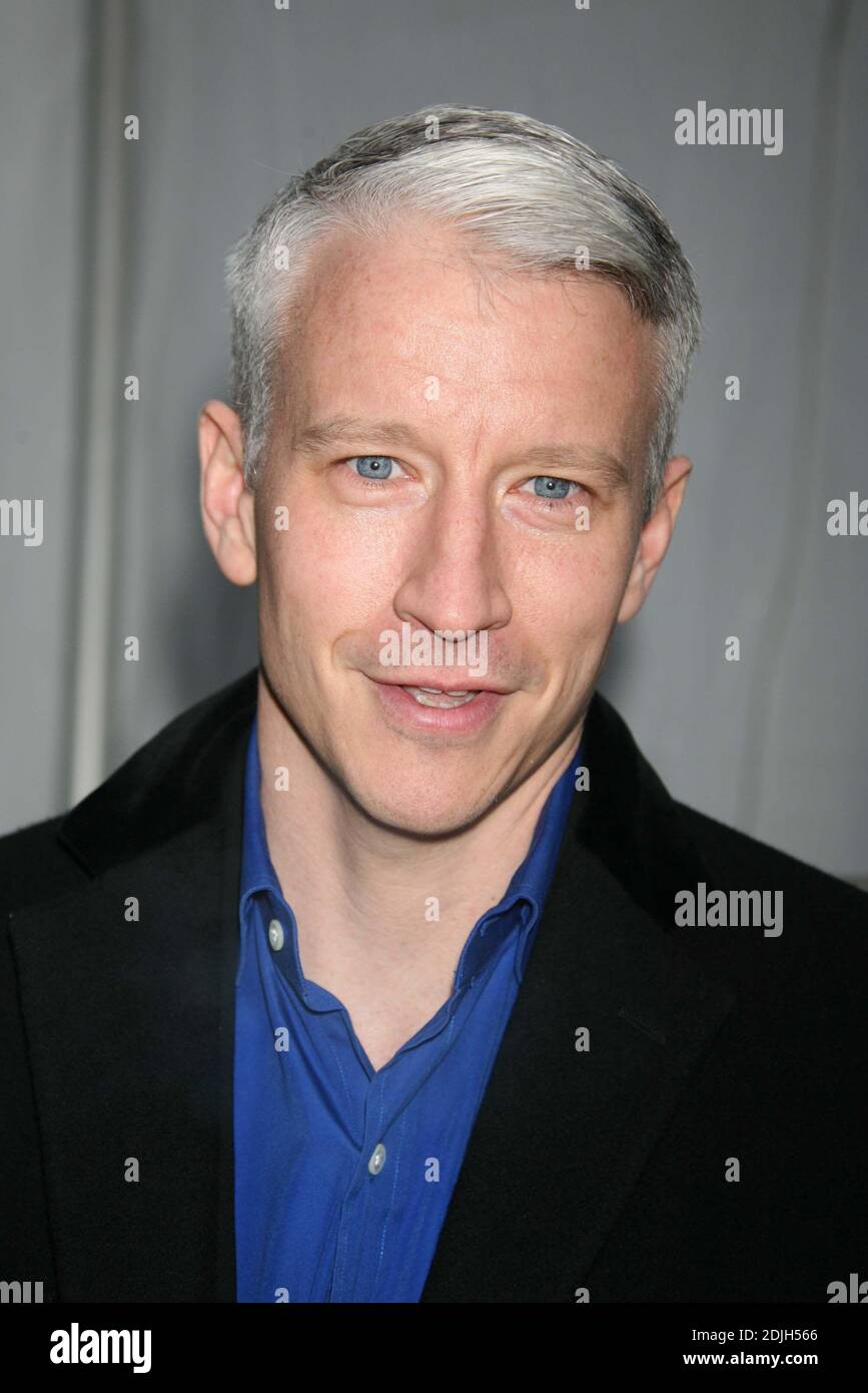 Anderson Cooper attends Diane Von Furstenberg showing of Fall ...
