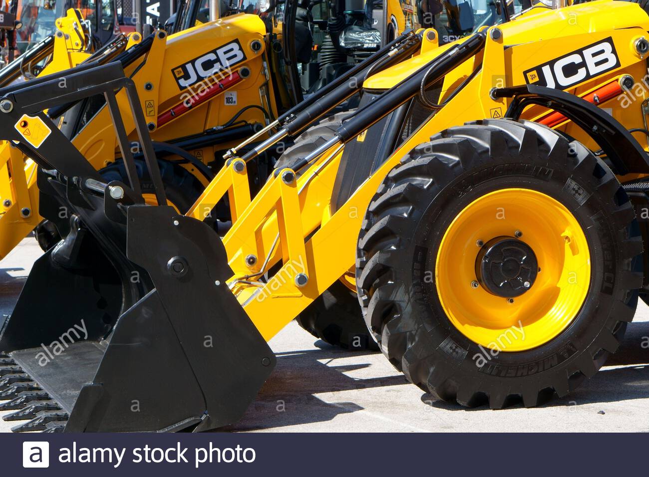 Jcb Backhoe Loader High Resolution Stock Photography and Images - Alamy