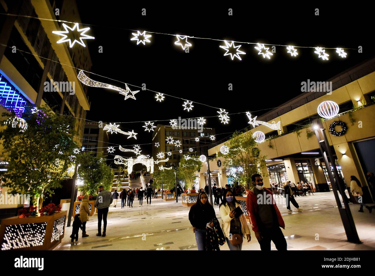 December 11, 2020: Sheikh Zayed City. Egypt. 11 December 2020. Mask ...