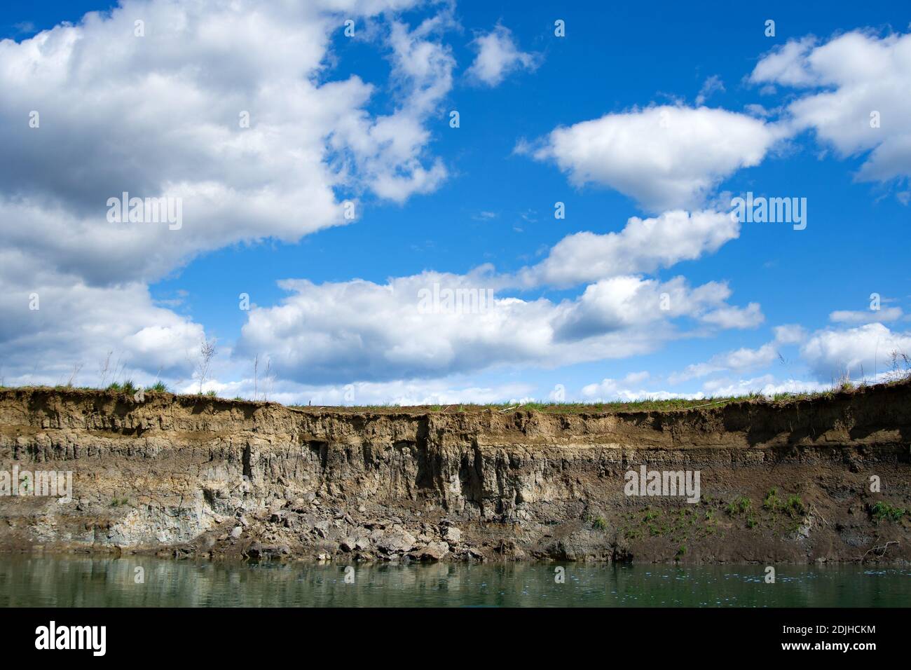 layer of soil beneath section Stock Photo - Alamy