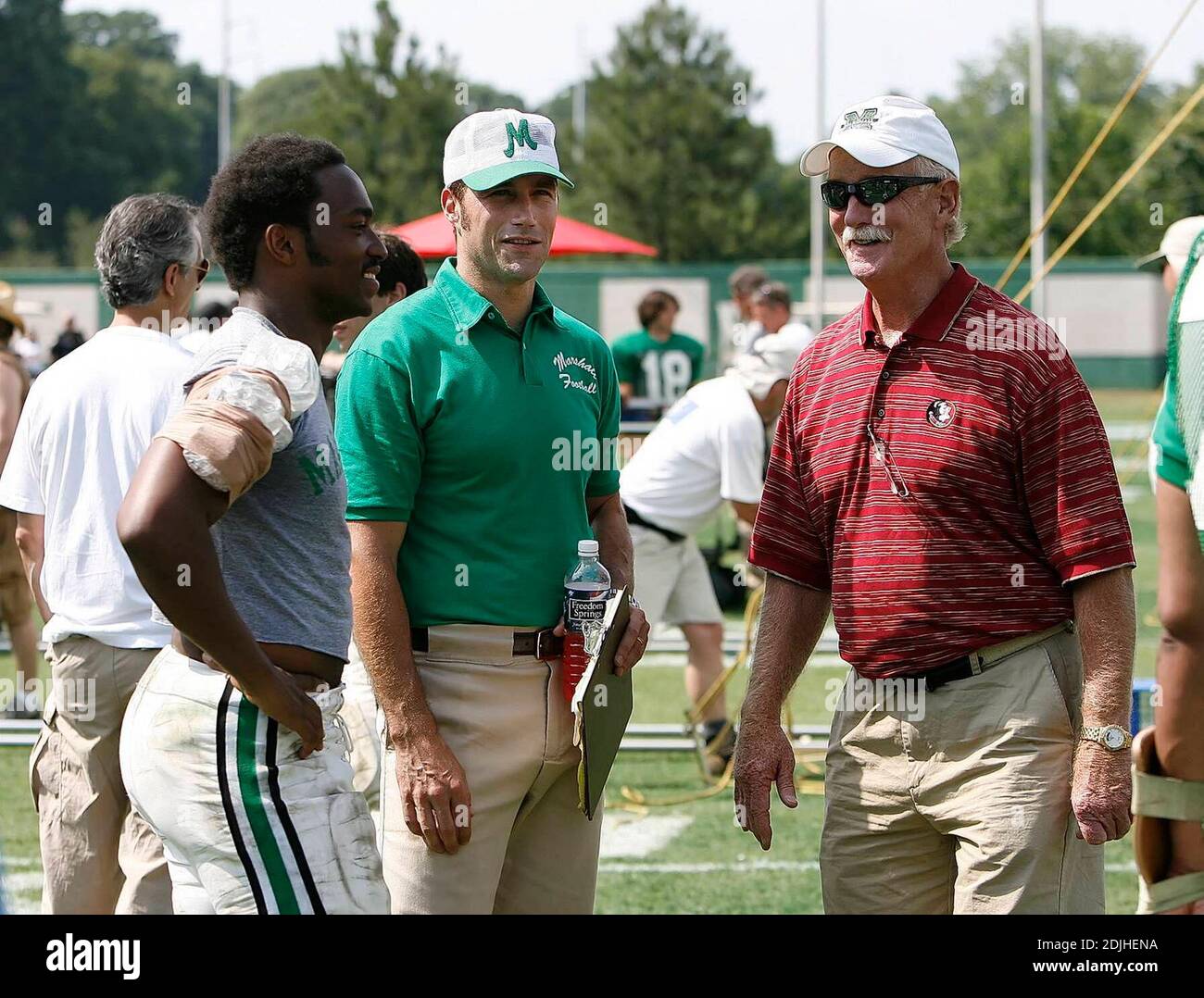 Exclusive!! Matthew McConaughey, center, portraying Marshall football ...