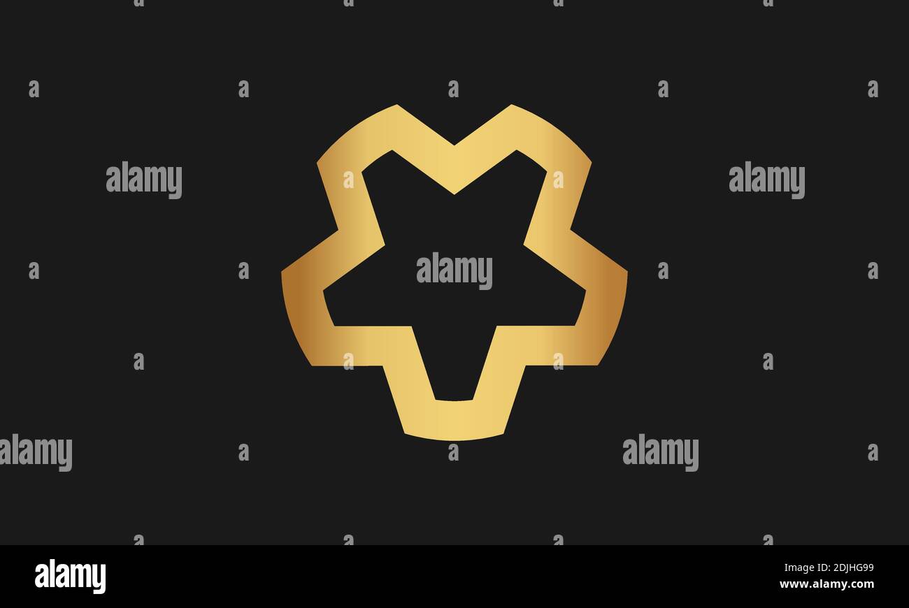 Isolated star shape inside Stock Vector Images - Alamy