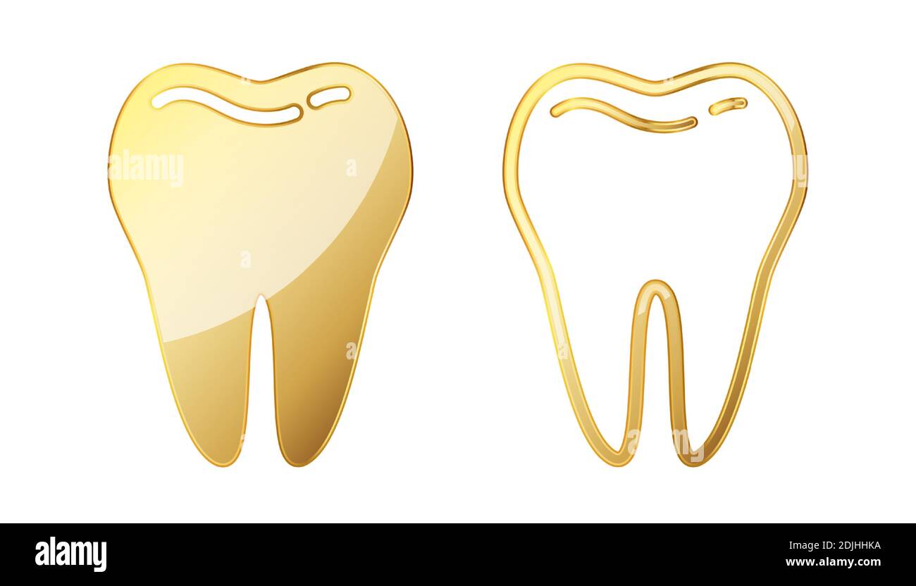 Gold tooth Cut Out Stock Images & Pictures - Alamy