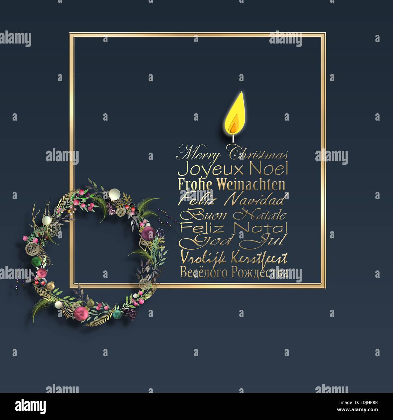 Wishes in different languages hi-res stock photography and images - Alamy