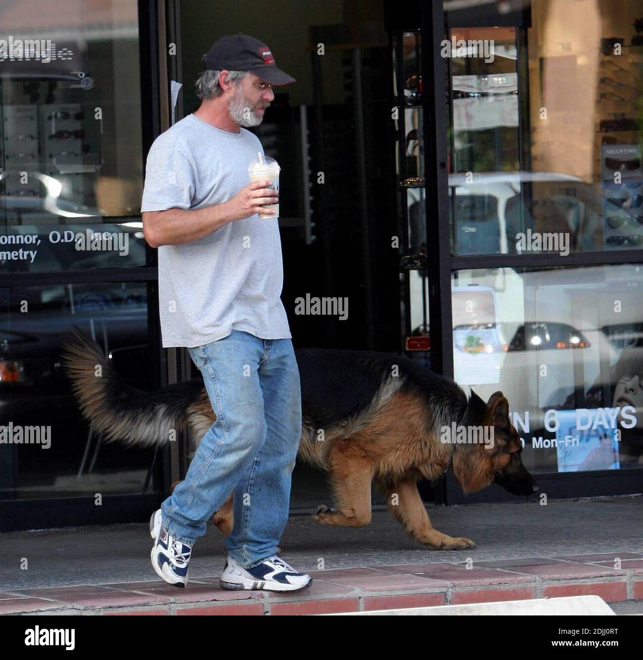 It's a dog day afternoon in Malibu, Ca for Stephen Spielberg and his ...