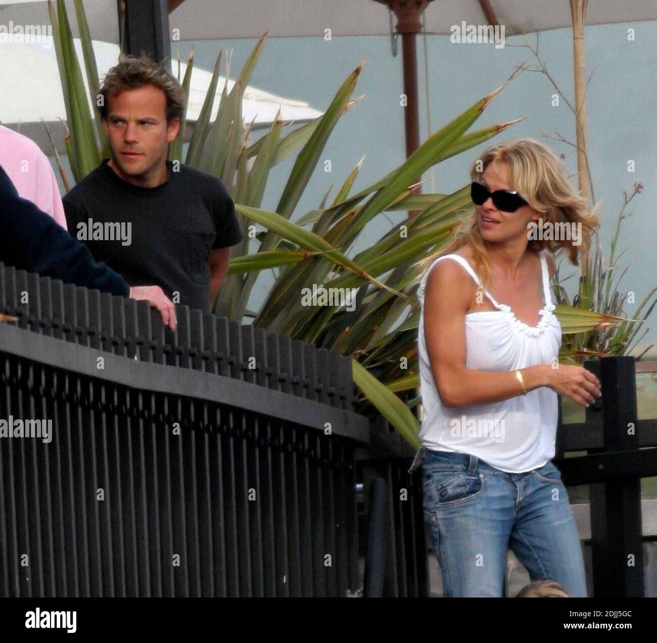 Pamela Anderson sure seems to be back on with her beau Stephen Dorff ...