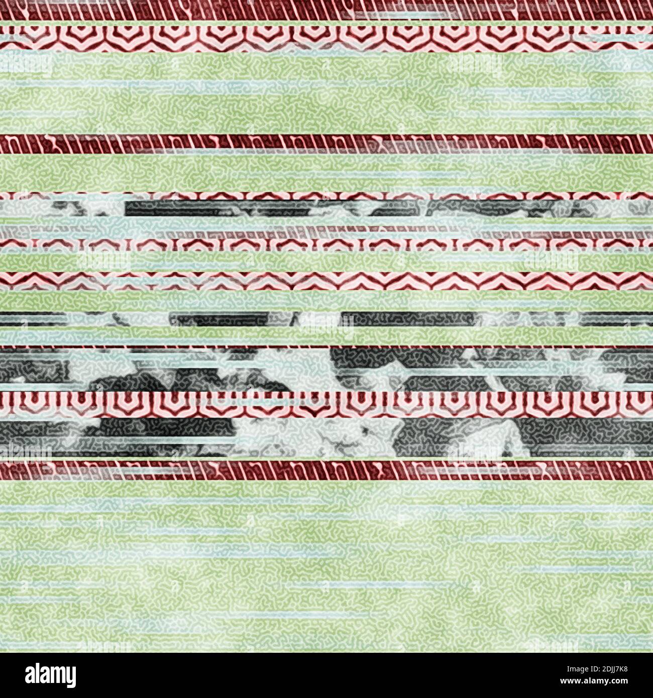 Seamless ethnic tribal pattern stripes rug design Stock Photo - Alamy