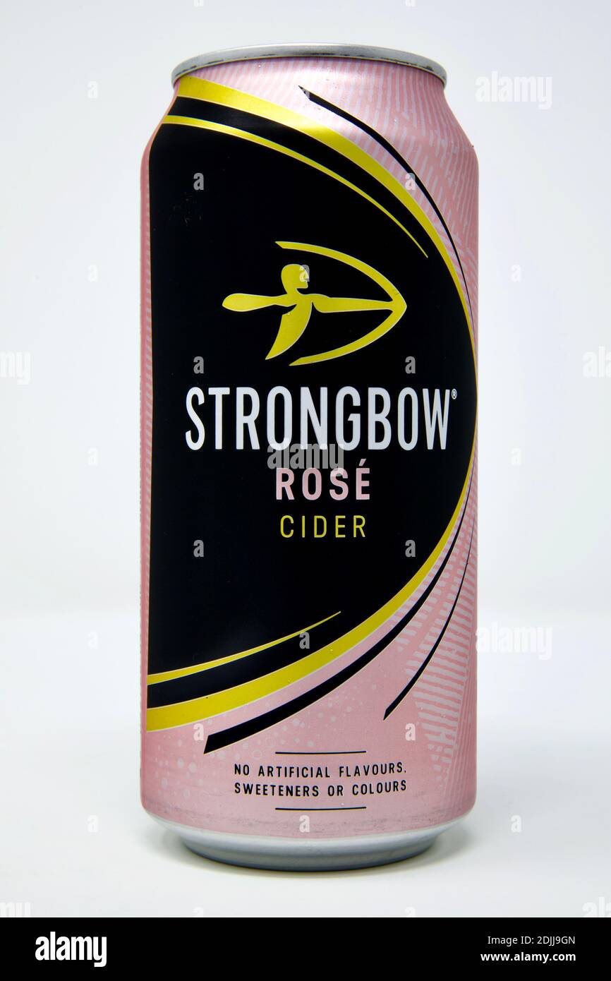 Strongbow Rose Cider Stock Photo - Alamy