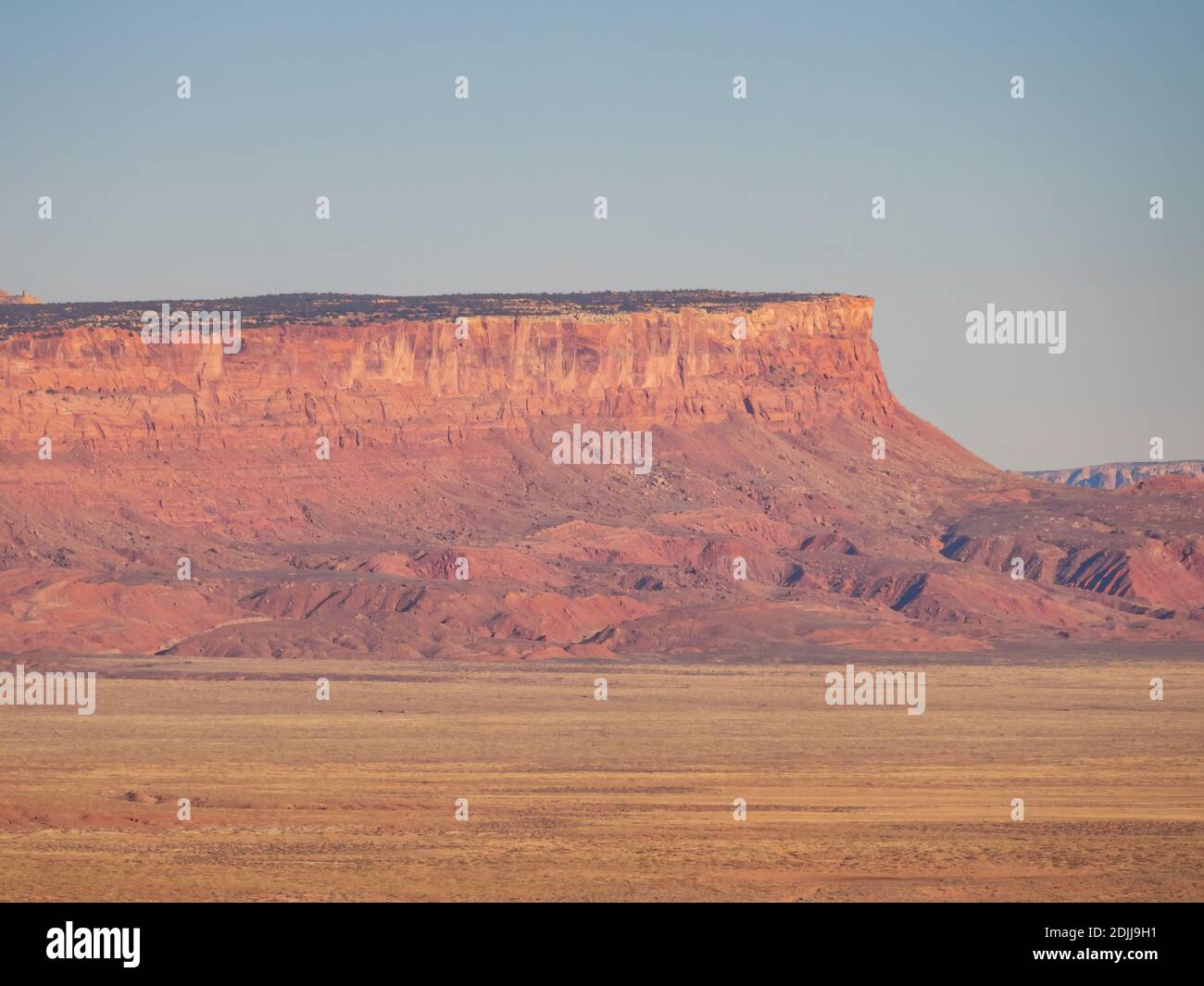 High angle view of the Vermilion Cliffs National Monument at Arizona ...