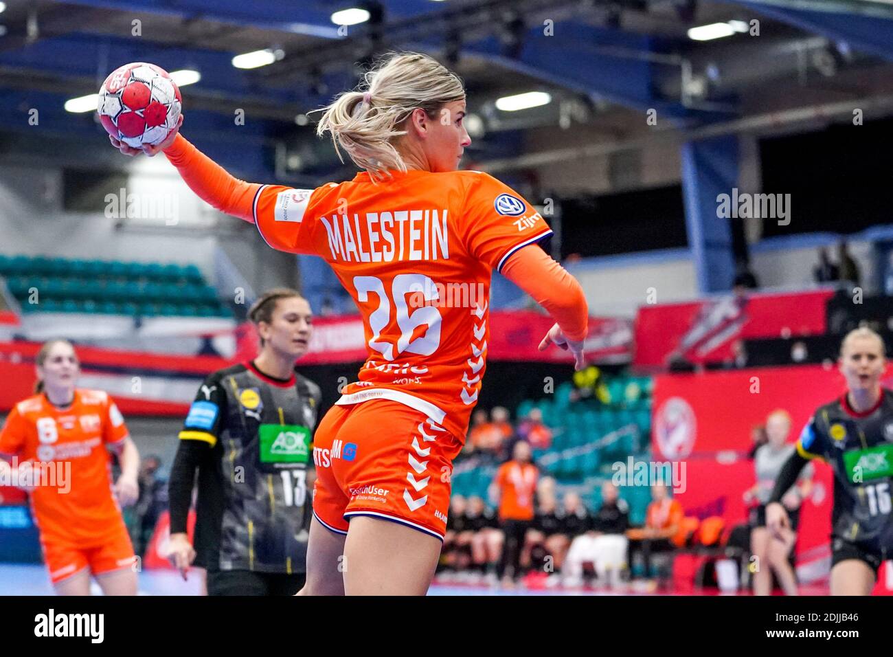 KOLDING, DENMARK - DECEMBER 14: Angela Malestein of Netherlands during ...