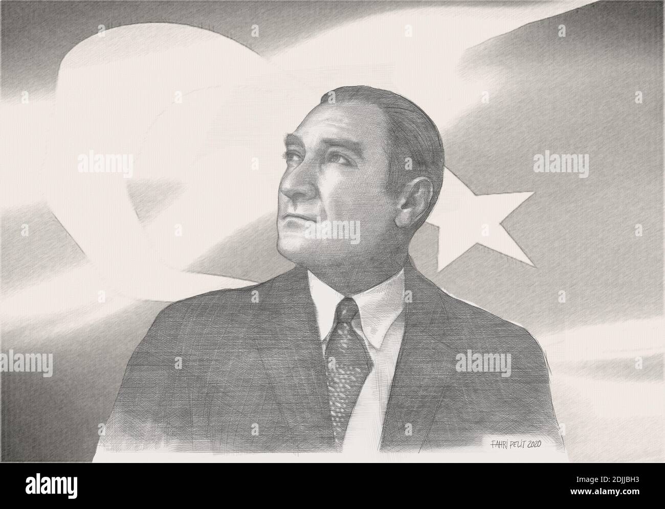 Ataturk drawing hi-res stock photography and images - Alamy